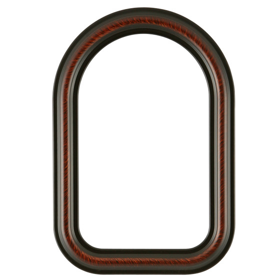 Philadelphia Cathedral Picture Frame - Vintage Walnut |Victorian Frames