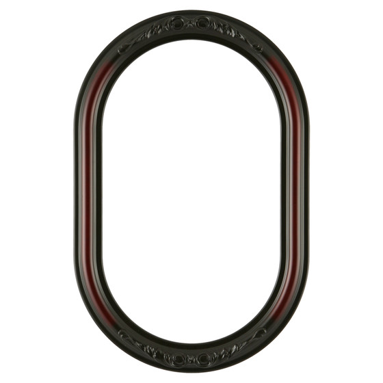 Florence Oblong Picture Frame - Rosewood |Victorian Frames
