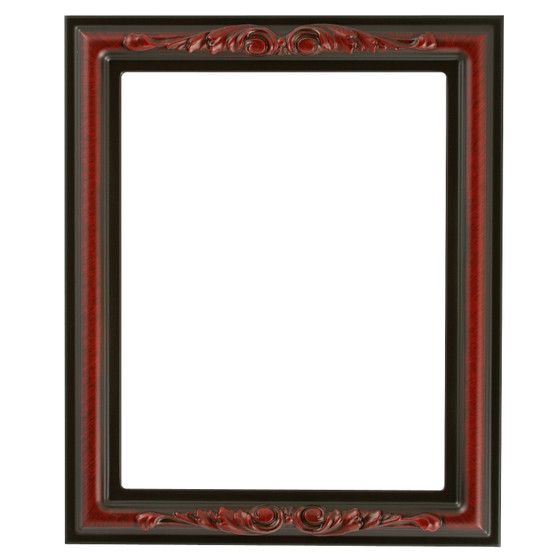 Florence Rectangle Picture Frame - Vintage Cherry |Victorian Frames