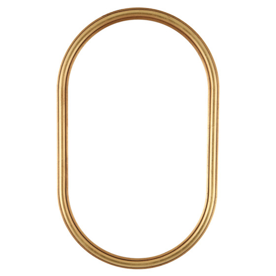 Saratoga Oblong Picture Frame - Gold Leaf |Victorian Frames
