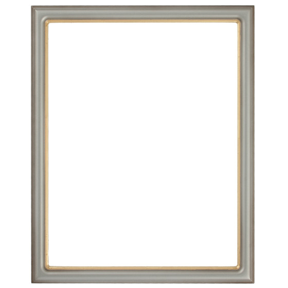 Hamilton Rectangle Picture Frame - Silver Shade - Gold Lip |Victorian ...