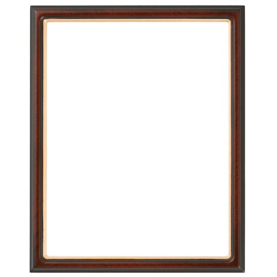 Hamilton Rectangle Picture Frame - Vintage Cherry - Gold Lip |Victorian ...