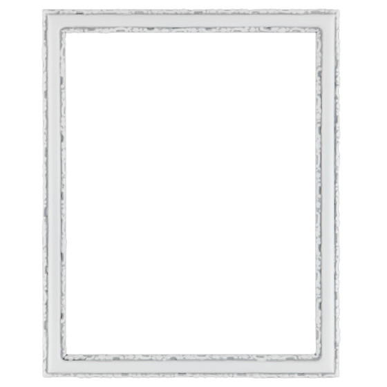 Virginia Rectangle Picture Frame - Linen White |Victorian Frames