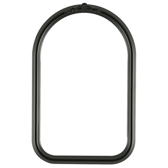 Contessa Cathedral Picture Frame - Matte Black |Victorian Frames