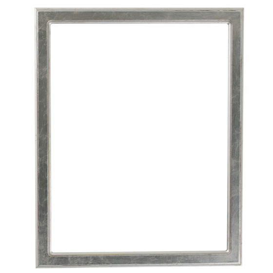 Toronto Rectangle Picture Frame - Silver Leaf Brown |Victorian Frames