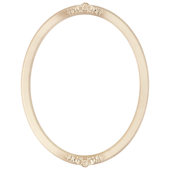 Athena Oval Picture Frame - Taupe |Victorian Frames