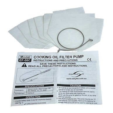 Cooking Oil Pump Replacement Filters