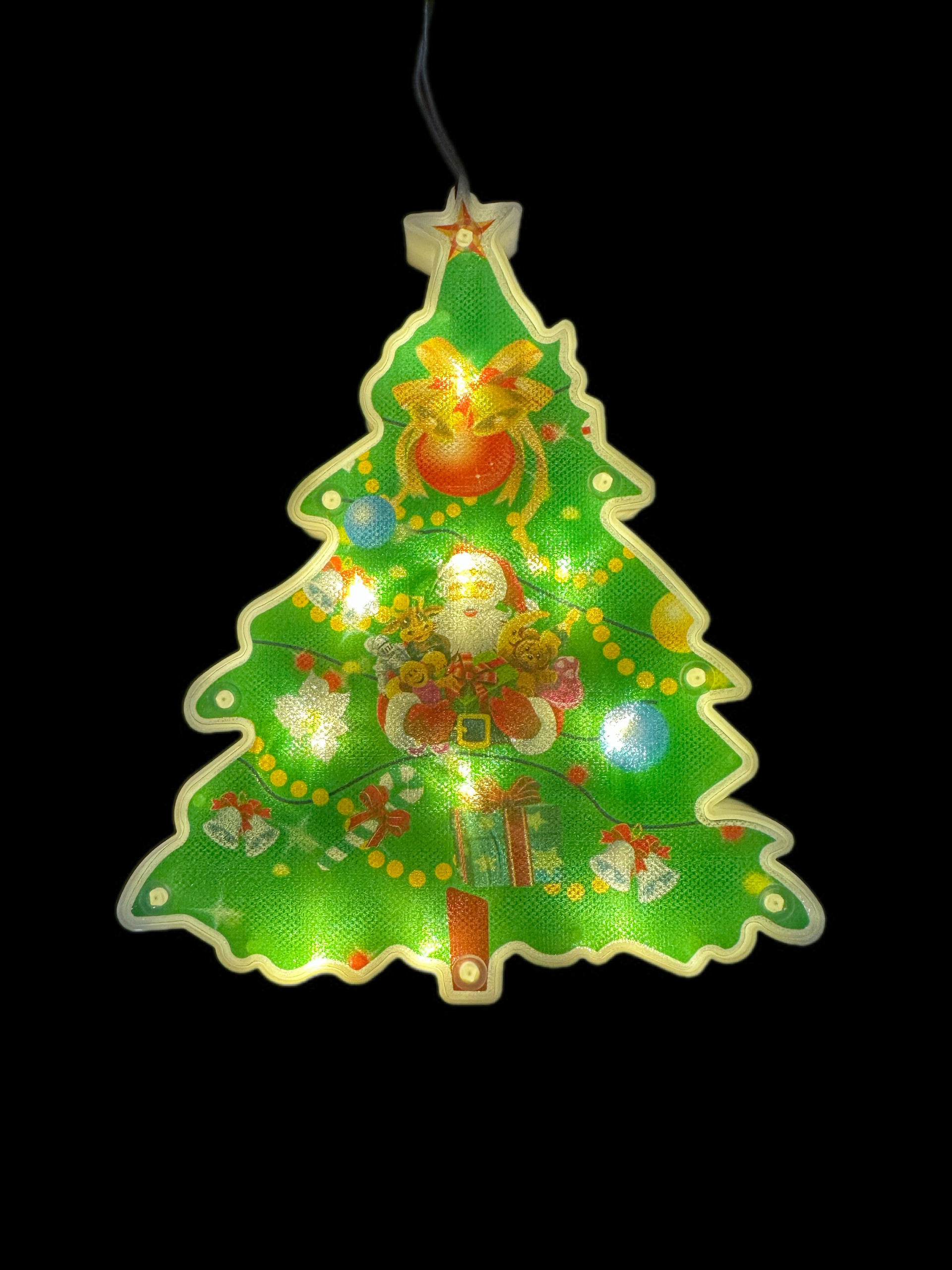 Christmas Window Light - TREE 18cm - Bristlebrush Designs