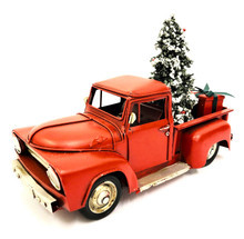 Truck - Red Rusty Christmas Ute Large - Bristlebrush Designs