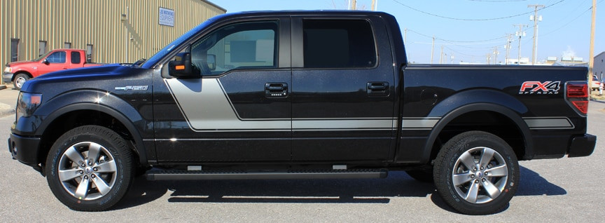 PREDATOR : 2009-2014 Ford 150 F-Series Raptor Style Mudslinger Rear ...