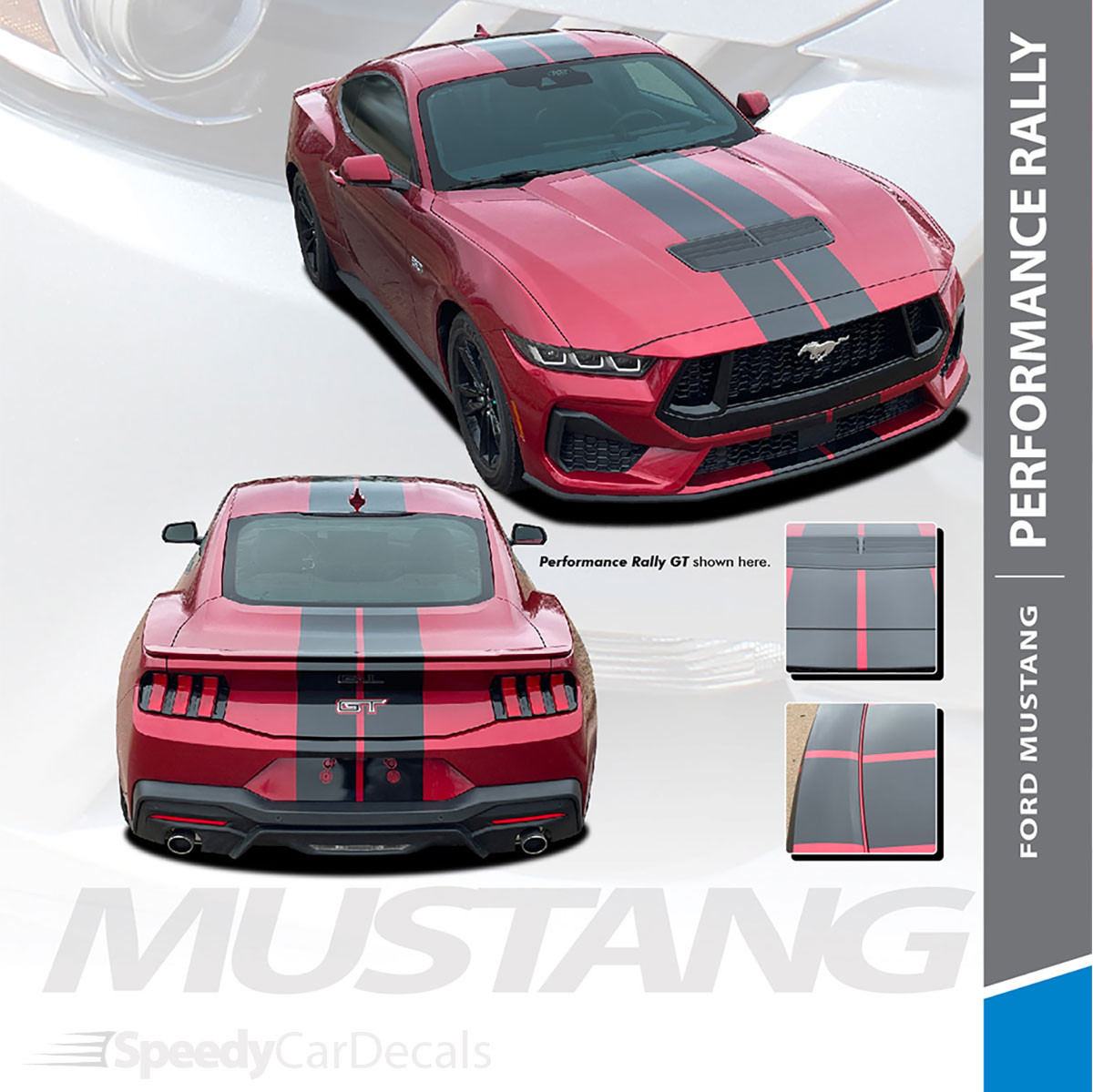 Ford Mustang Stripe Kits by Style | Mustang Decals | Mustang Graphics | SCD