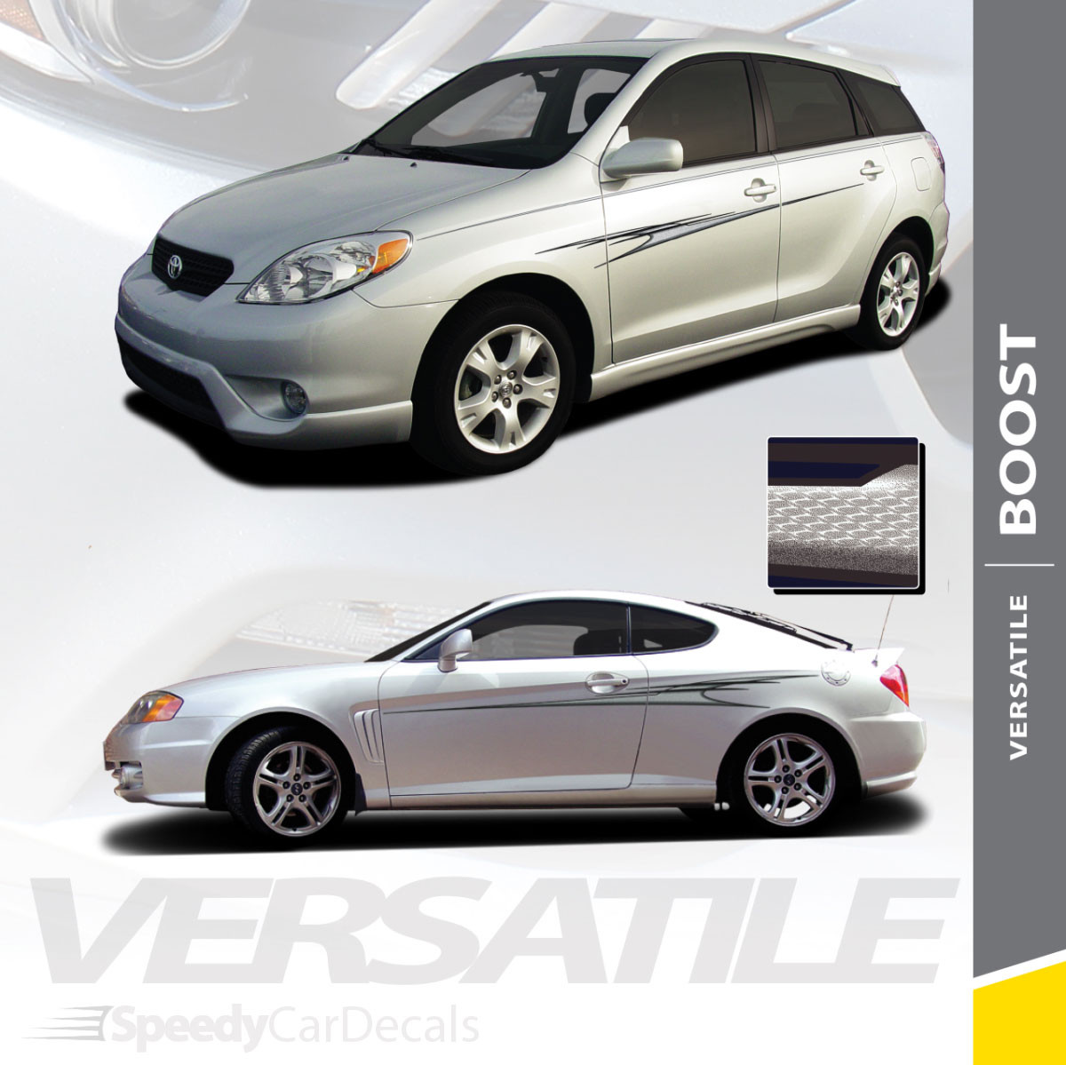 BOOST : Universal Style Automotive Vinyl Graphics - SpeedyCarDecals ...