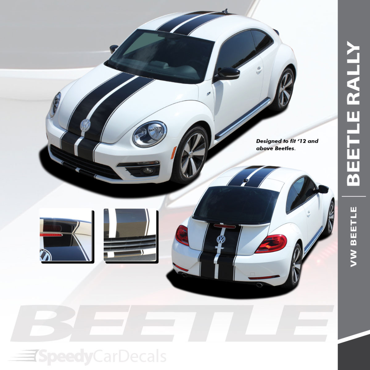 2012-2019 VW Beetle Graphics, Beetle Stripes, Beetle Decals