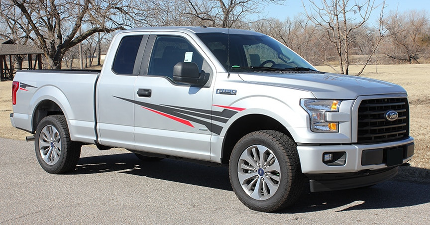 Ford F 150 Truck Body Decals Graphics APOLLO 2015-2018 2019 Premium ...