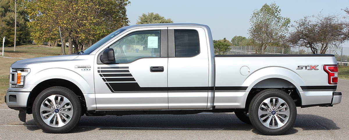 Ford F-150 Side Pinstripe Graphics SPEEDWAY 3M 2015-2018 2019 Premium ...