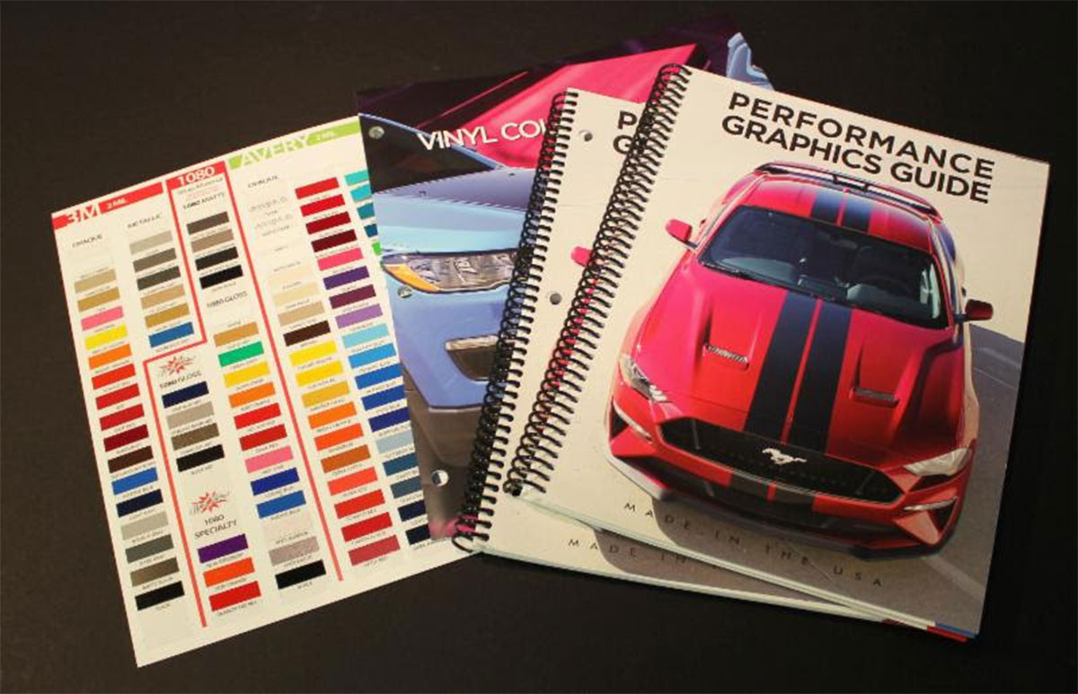 PERFORMANCE GRAPHIC GUIDE AND COLOR CHART - SpeedyCarDecals - Fast Car ...