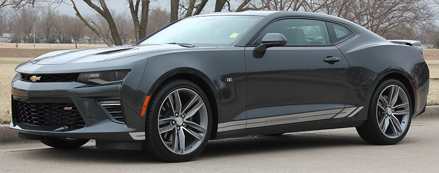 Chevy Camaro Rocker Panel Graphics TREAD ROCKER 2016-2018