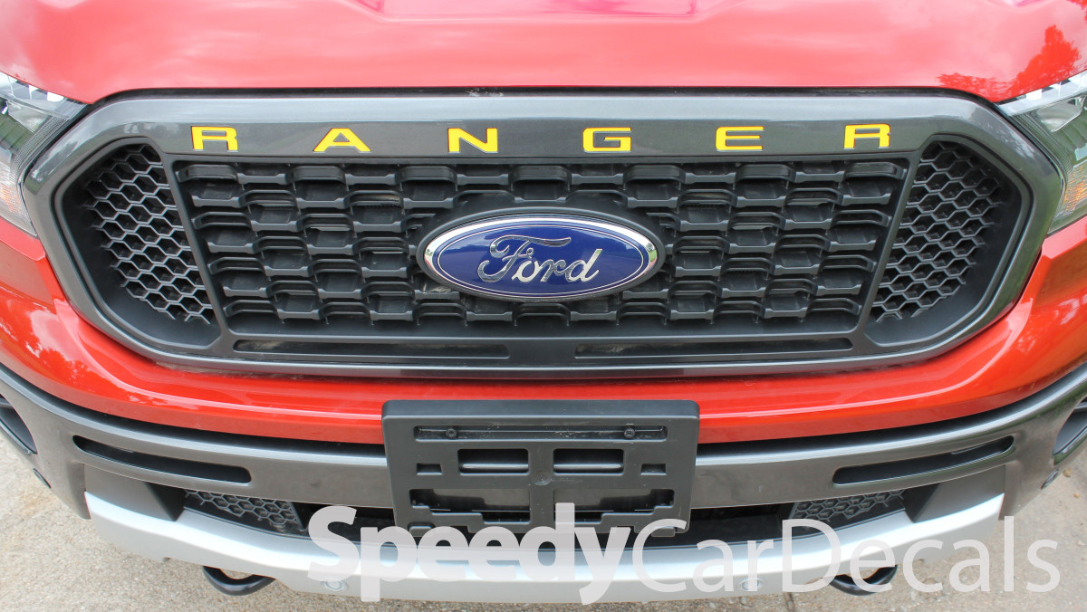 Ford Ranger Stripes, Ranger Decals, Ranger Graphics 2019-2024