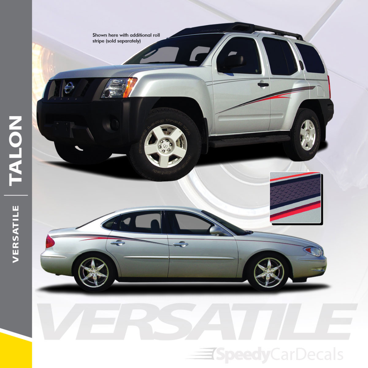 TALON : Universal Style Vinyl Graphics - SpeedyCarDecals - Fast Car ...