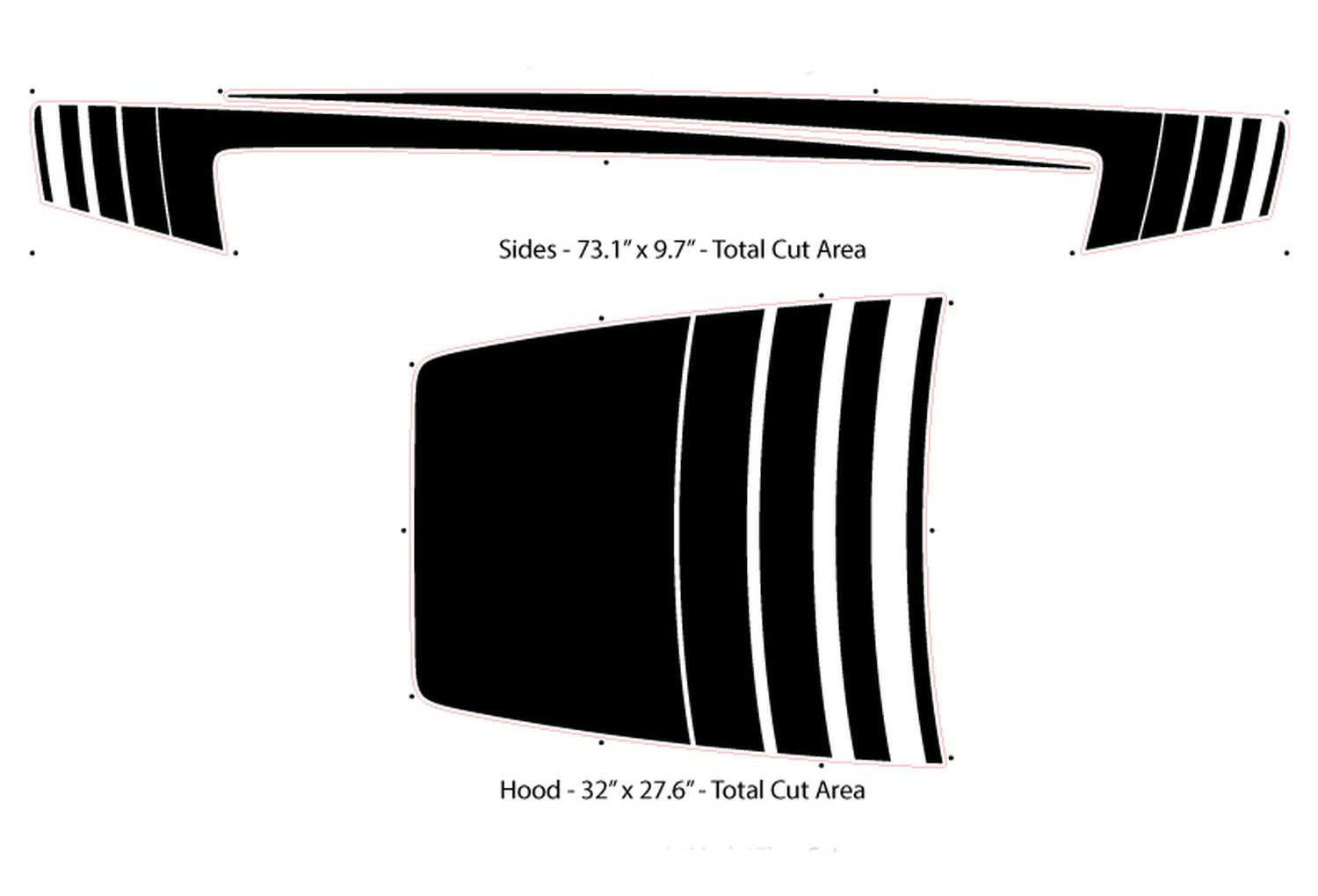 Dodge Charger Stripe Kits by Style | Charger Decals | Charger Graphics ...