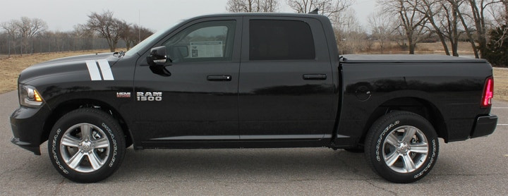 Dodge Ram 1500 Side Graphics HUSTLE 3M 2009-2015 2016 2017 2018 Premium ...
