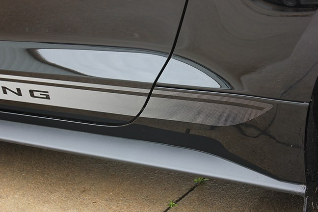 FADED COMBO : 2015-2017 Ford Mustang Lower Rocker Panel and Hood Spear ...