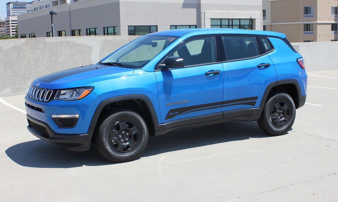 Jeep Compass Graphics, Stripes, Decals 2017-2025