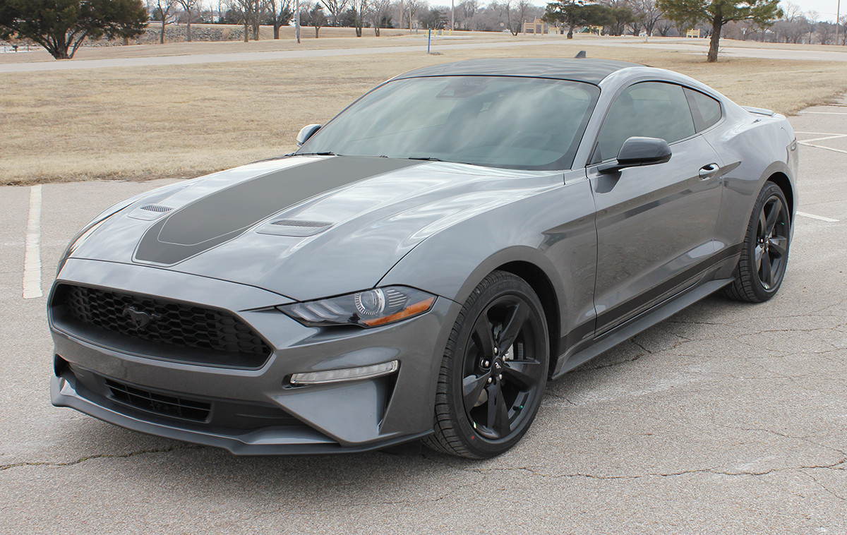 Ford Mustang Slim Racing Stripes Decals STALLION SLIM 2015-2017 Premium ...