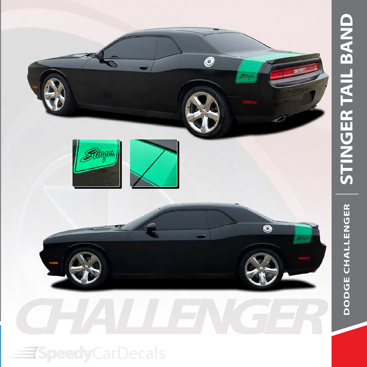 Dodge Challenger Stripes, Challenger Decals, Challenger Graphics 2015-2023