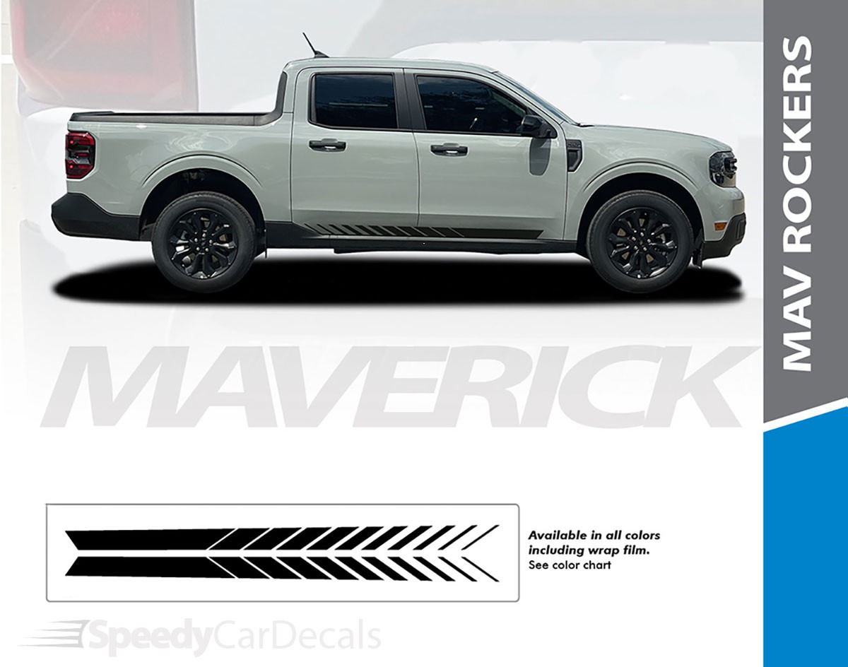 Ford Maverick Stripe Kits by Style | Maverick Decals | Maverick ...