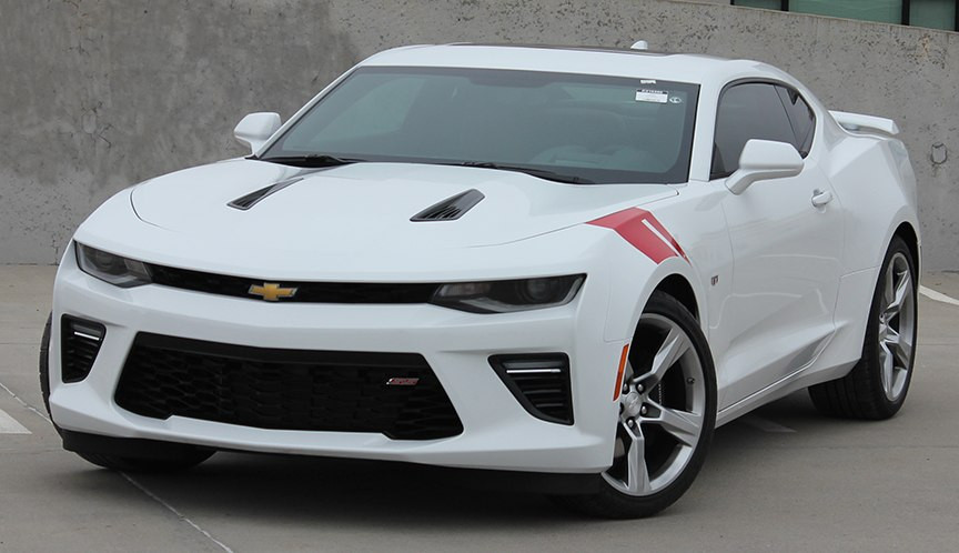 Chevy Camaro Fender HASH MARKS Vinyl Decal Stripe Graphic Kit Premium ...