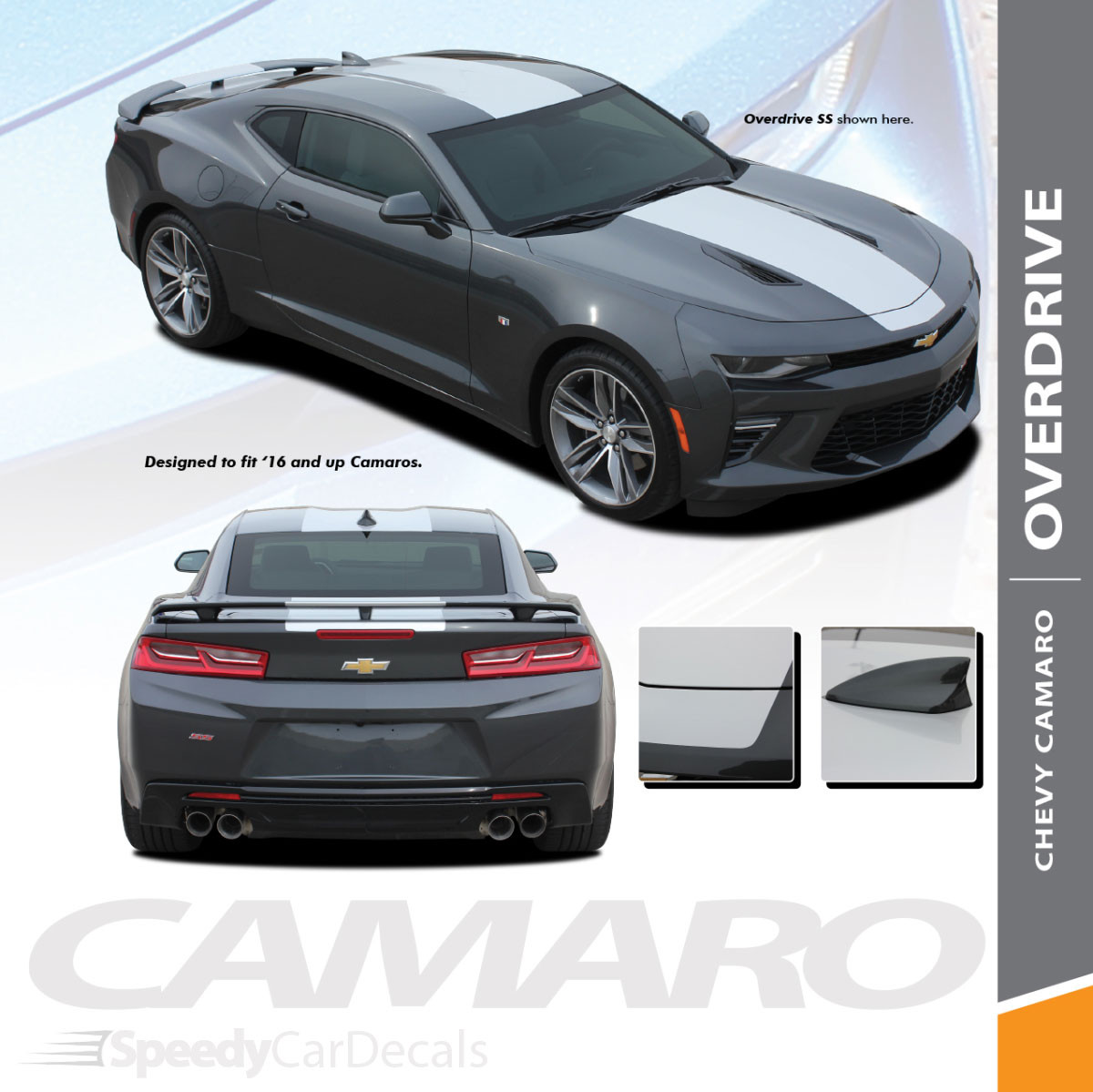 JAVELIN | Chevy Camaro Decal Stickers Side Graphics 2010-2015 Premium ...
