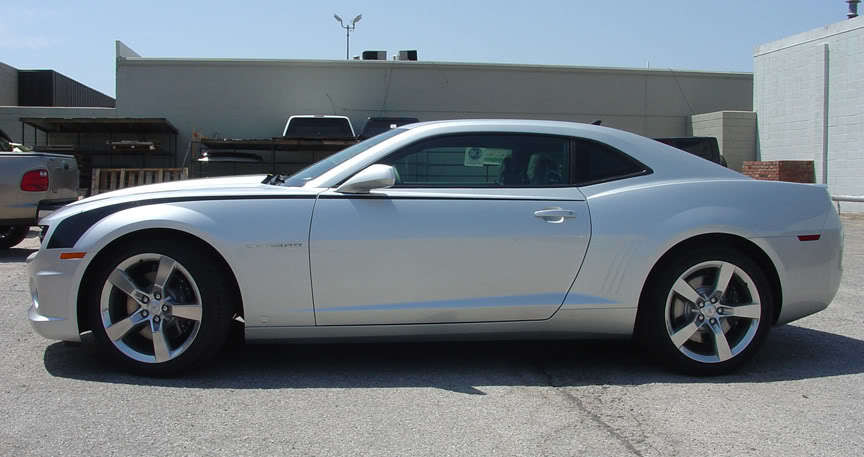 THROWBACK | Side Hockey Stripe Camaro Chevy Decals 2010-2015 Premium ...