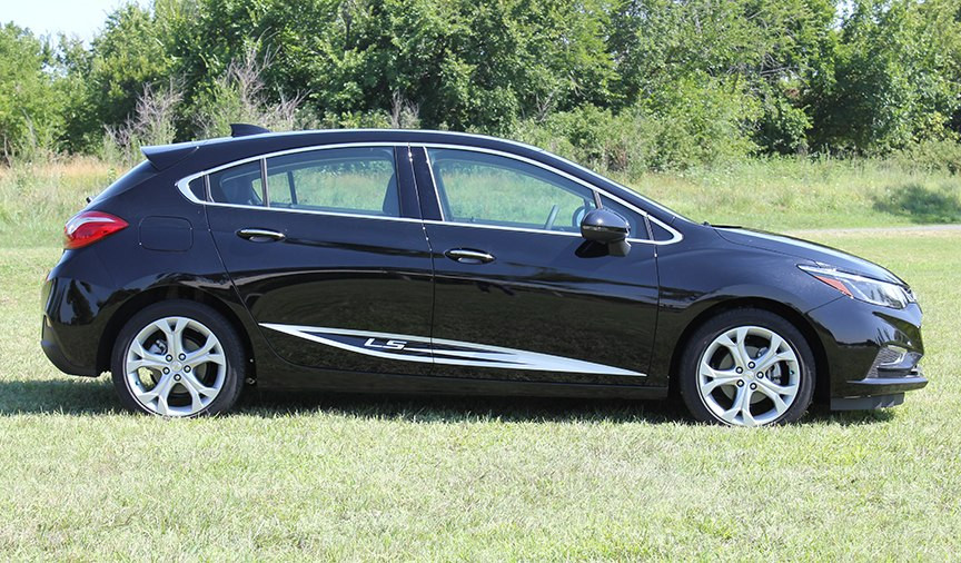 STRIDE : 2008-2016 Chevy Cruze Upper Body Door Accent Striping Vinyl ...