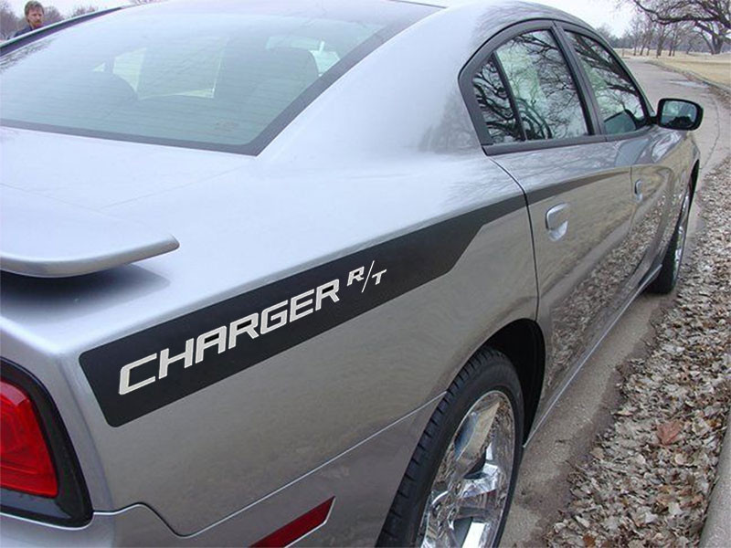 2015-2023 Dodge Charger Quarter Panel Decals 15 RECHARGE