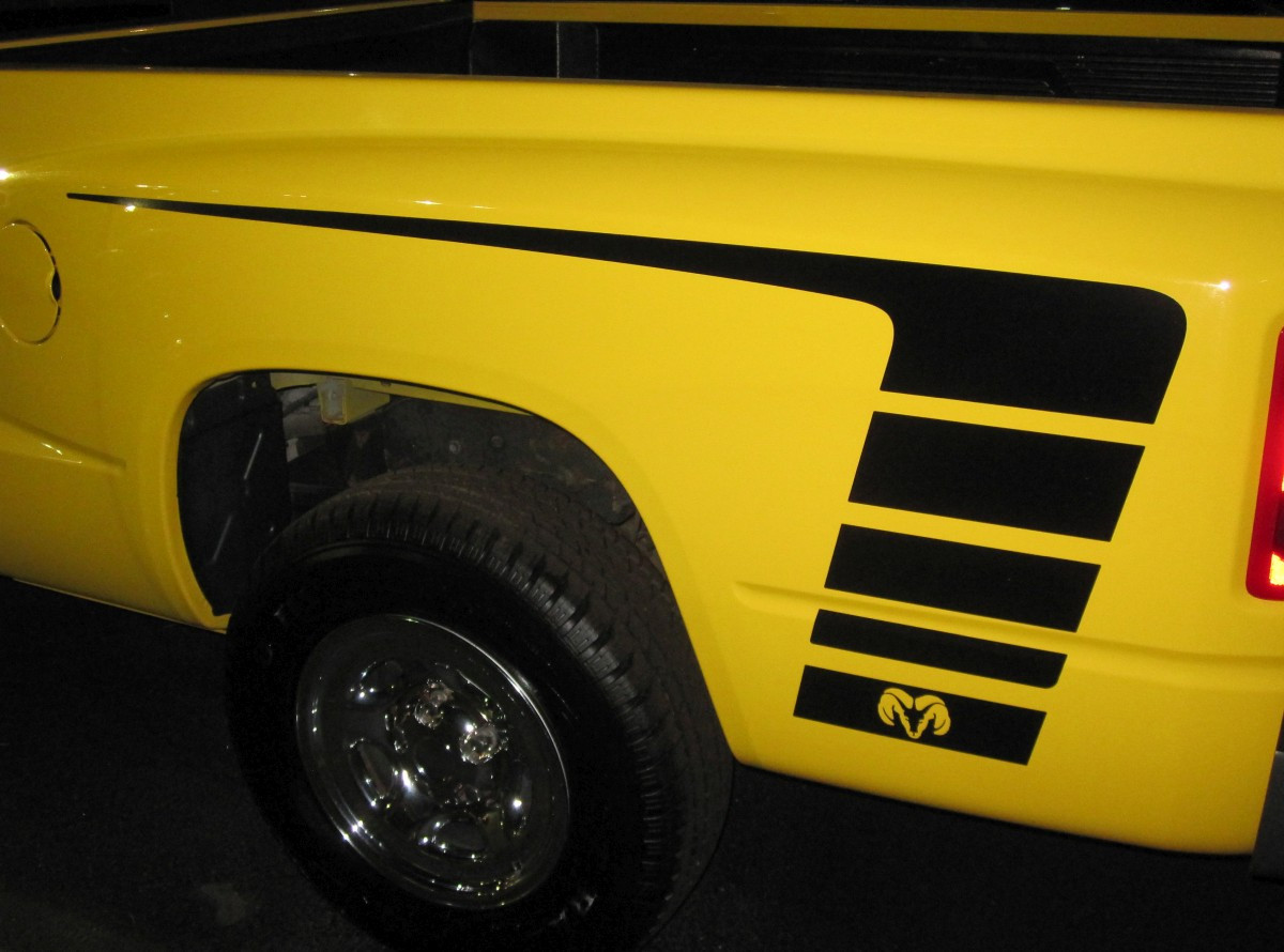 2018 Dodge Ram Power Wagon Decals POWER TRUCK 2009-2018