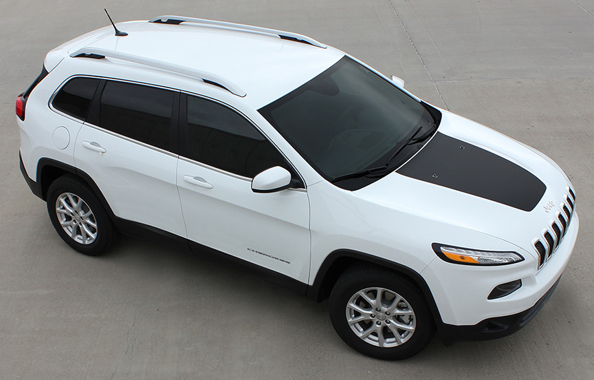 Jeep Cherokee Trailhawk Hood Decals T-HAWK 3M 2014-2024 Premium Auto ...