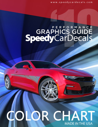 PERFORMANCE GRAPHIC GUIDE AND COLOR CHART - SpeedyCarDecals - Fast Car ...