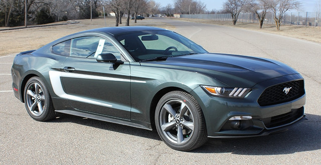 STELLAR | Ford Mustang GT Matte Black Stripes 2015 2016 2017