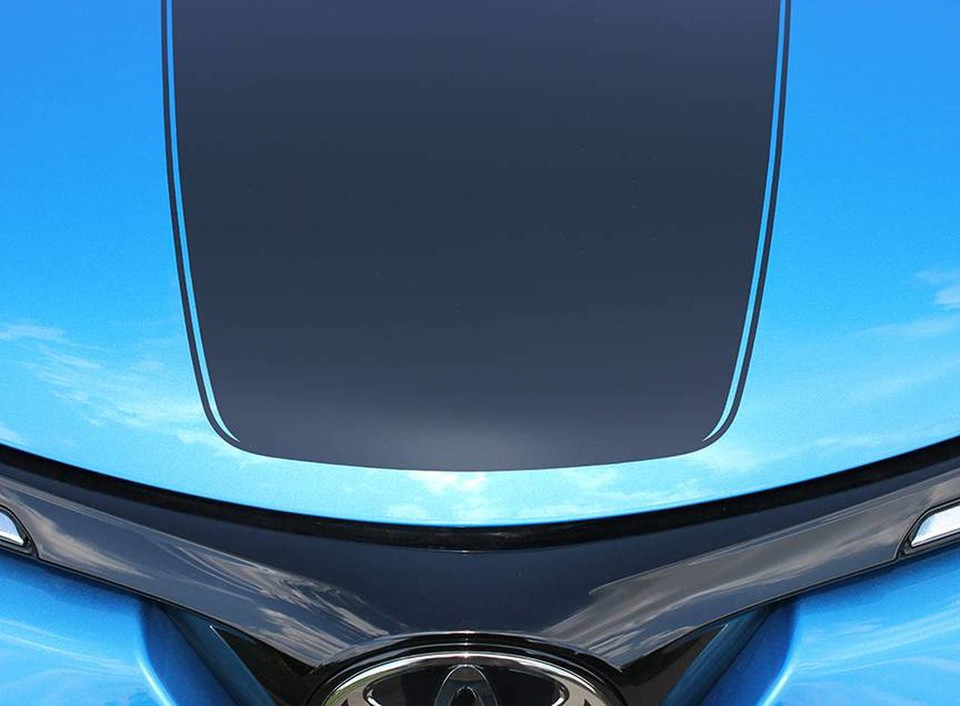 CLUBMAN S-TYPE HOOD : 2016-2018 Mini Cooper Hood Stripes Vinyl Graphics ...