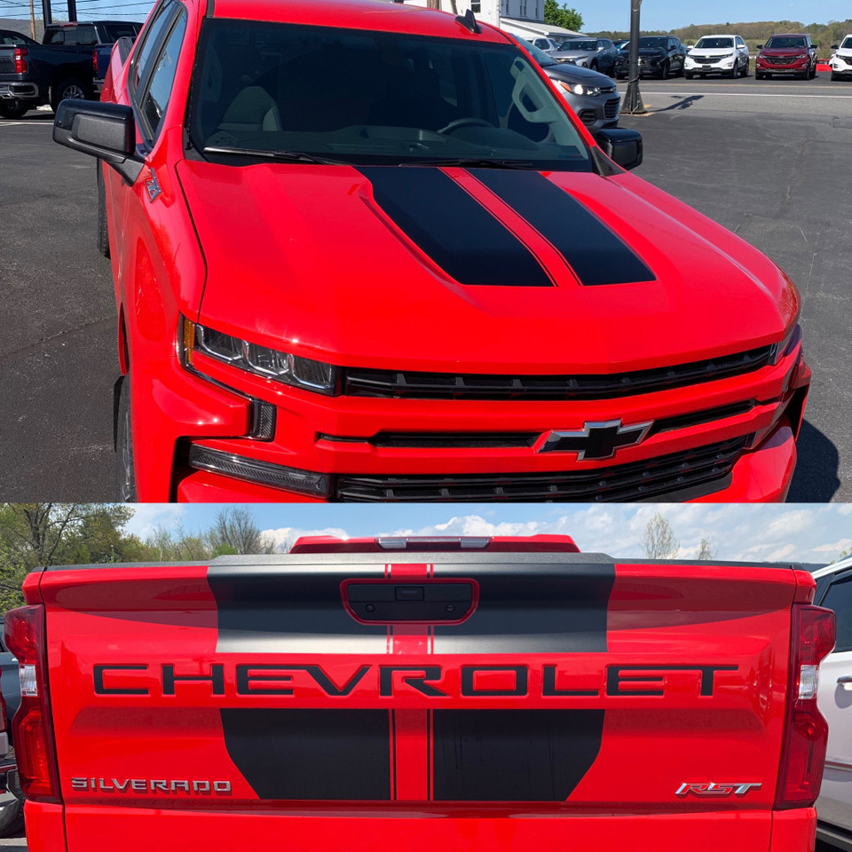Chevy Silverado Stripe Kits by Style | Silverado Decals | Silverado ...
