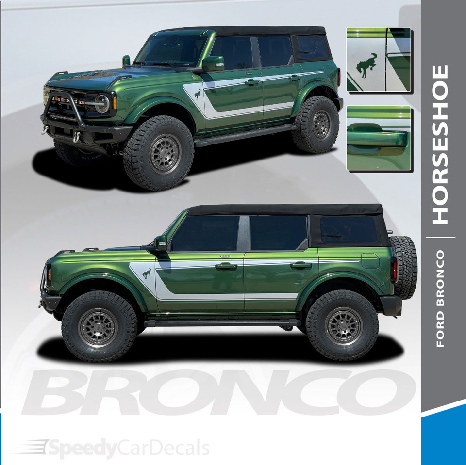 Ford Bronco Stripe Kits by Style | Bronco Decals | Bronco Graphics | SCD