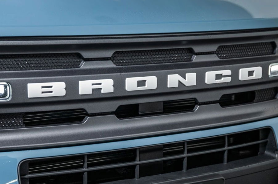 2021-2026 Ford Bronco Grill Letter Decals Premium Auto Striping