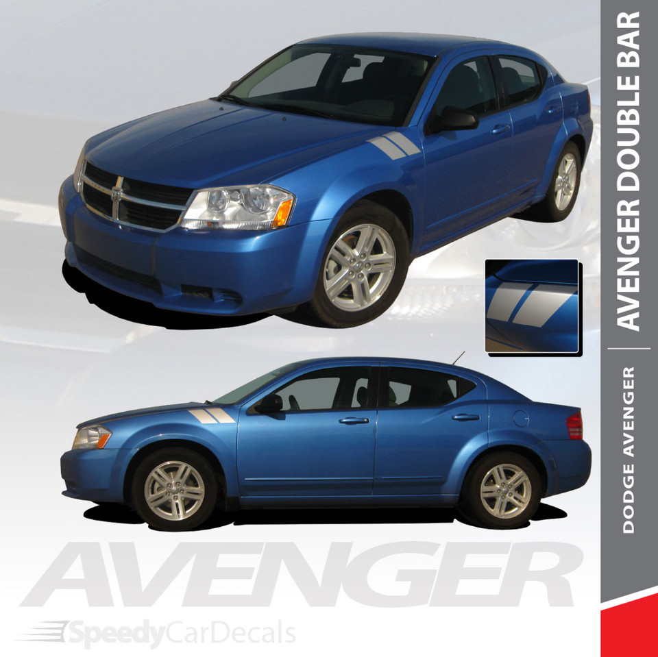 Dodge Avenger Stripe Graphics AVENGED KIT 2008-2014