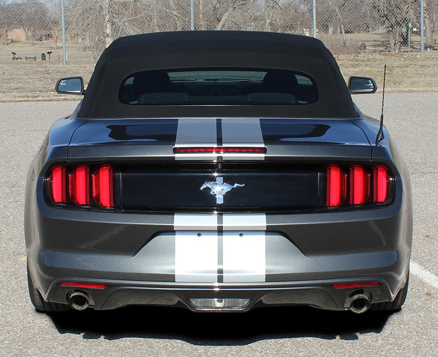 Ford Mustang Dual Racing Stripes STALLION 2015-2017 Premium Auto ...