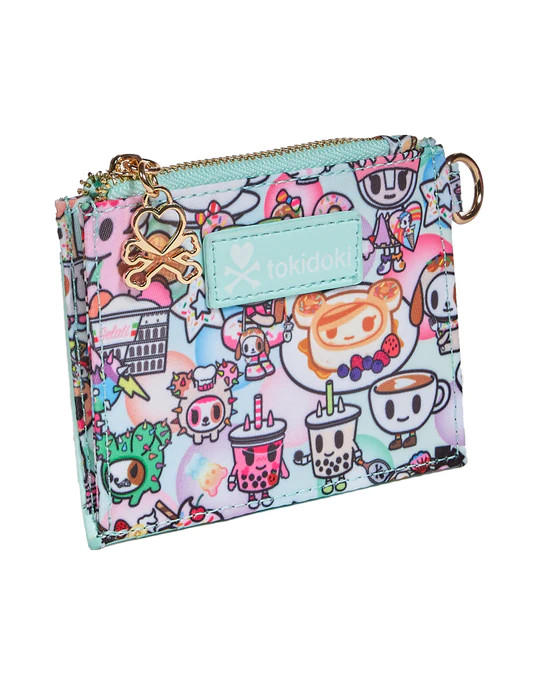 tokidoki Sweet Cafe Zip Card Wallet - Amiko Kawaii Goods
