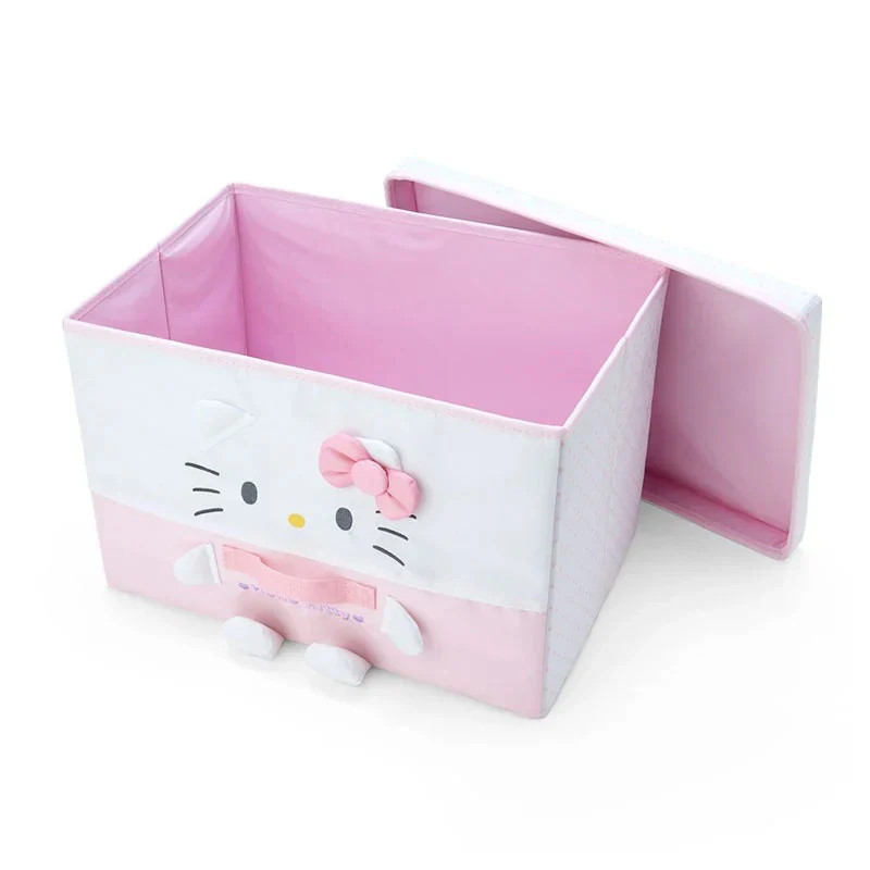 Sanrio Hello Kitty Foldable Storage Box (Large) - Amiko Kawaii Goods