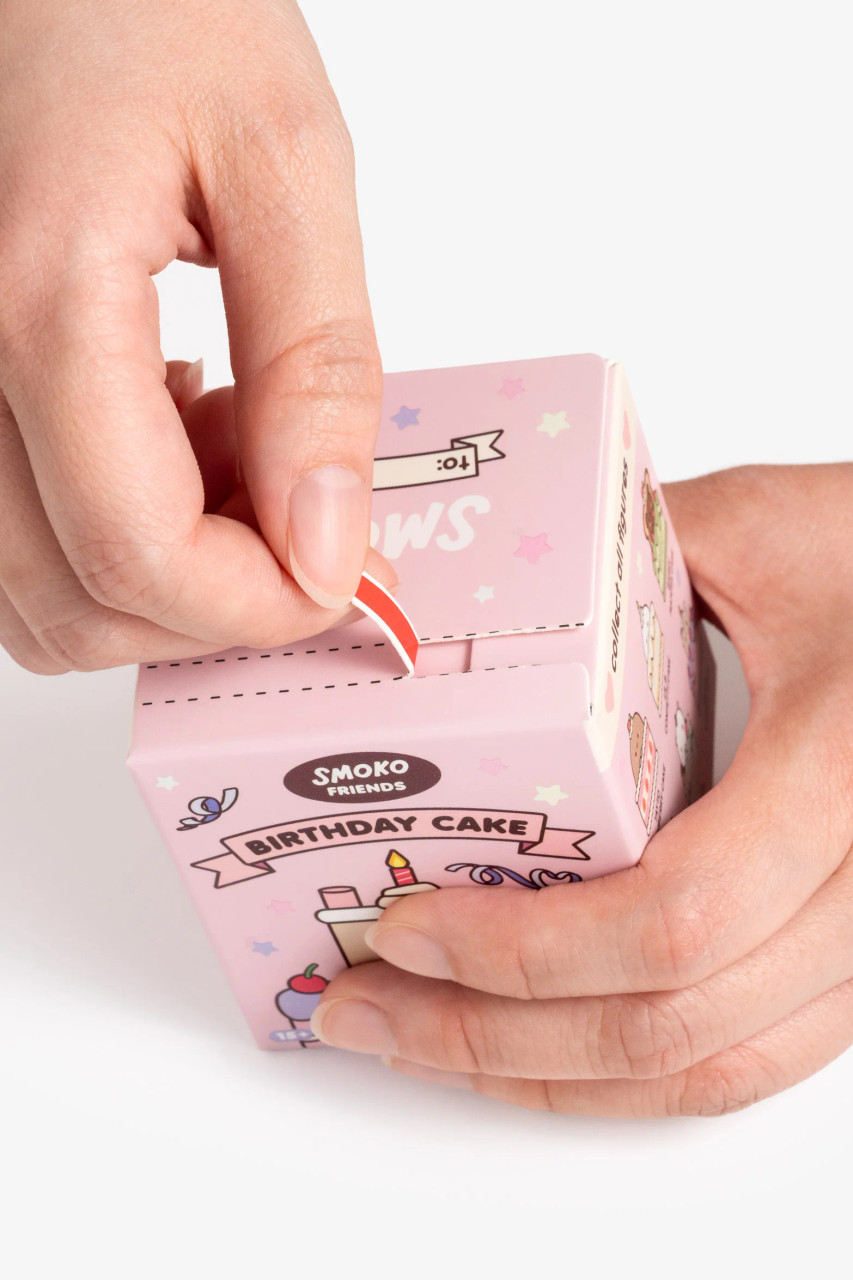 Smoko Friends Birthday Cake Blind Box Figure (Random) - Amiko Kawaii Goods
