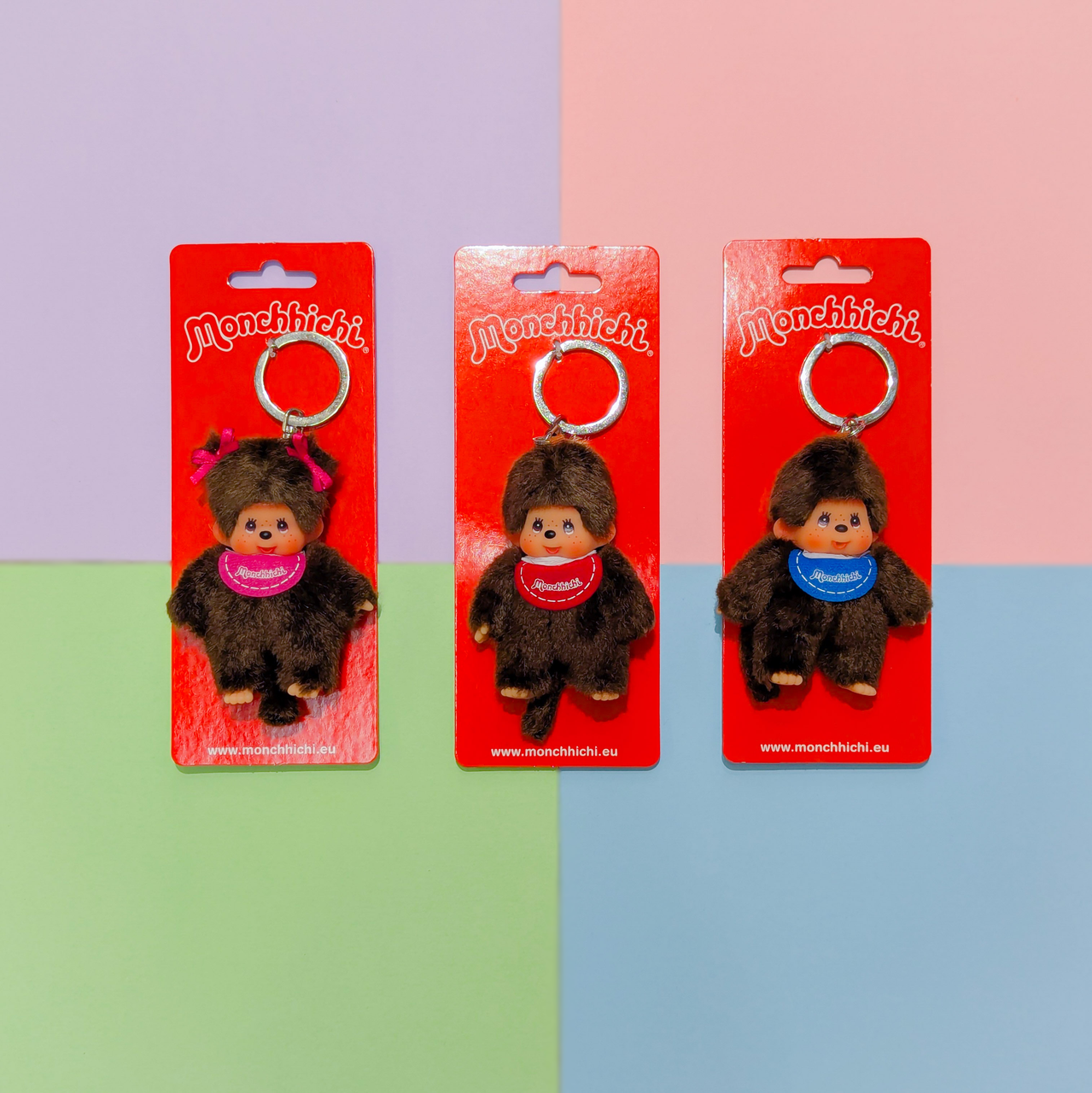 Monchhichi: Classic Keychain - Amiko Kawaii Goods
