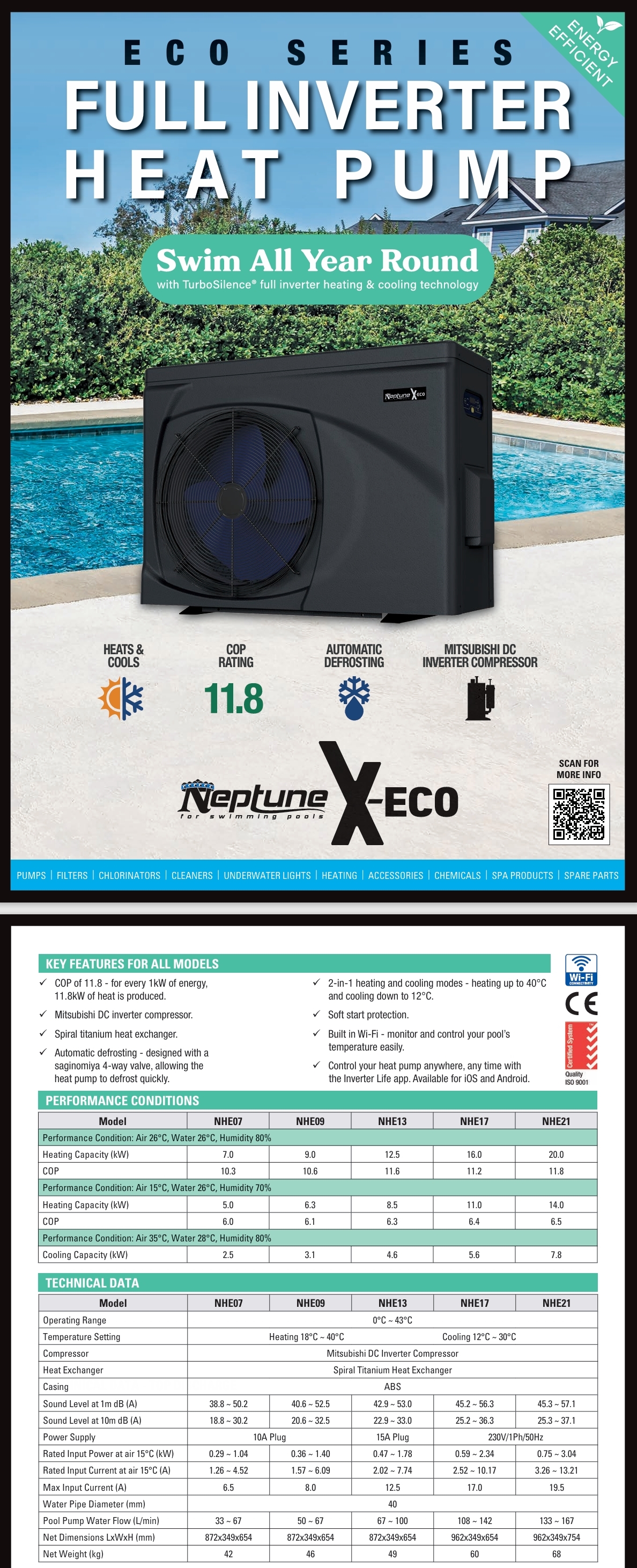 X Eco Full Inverter Heat Pump